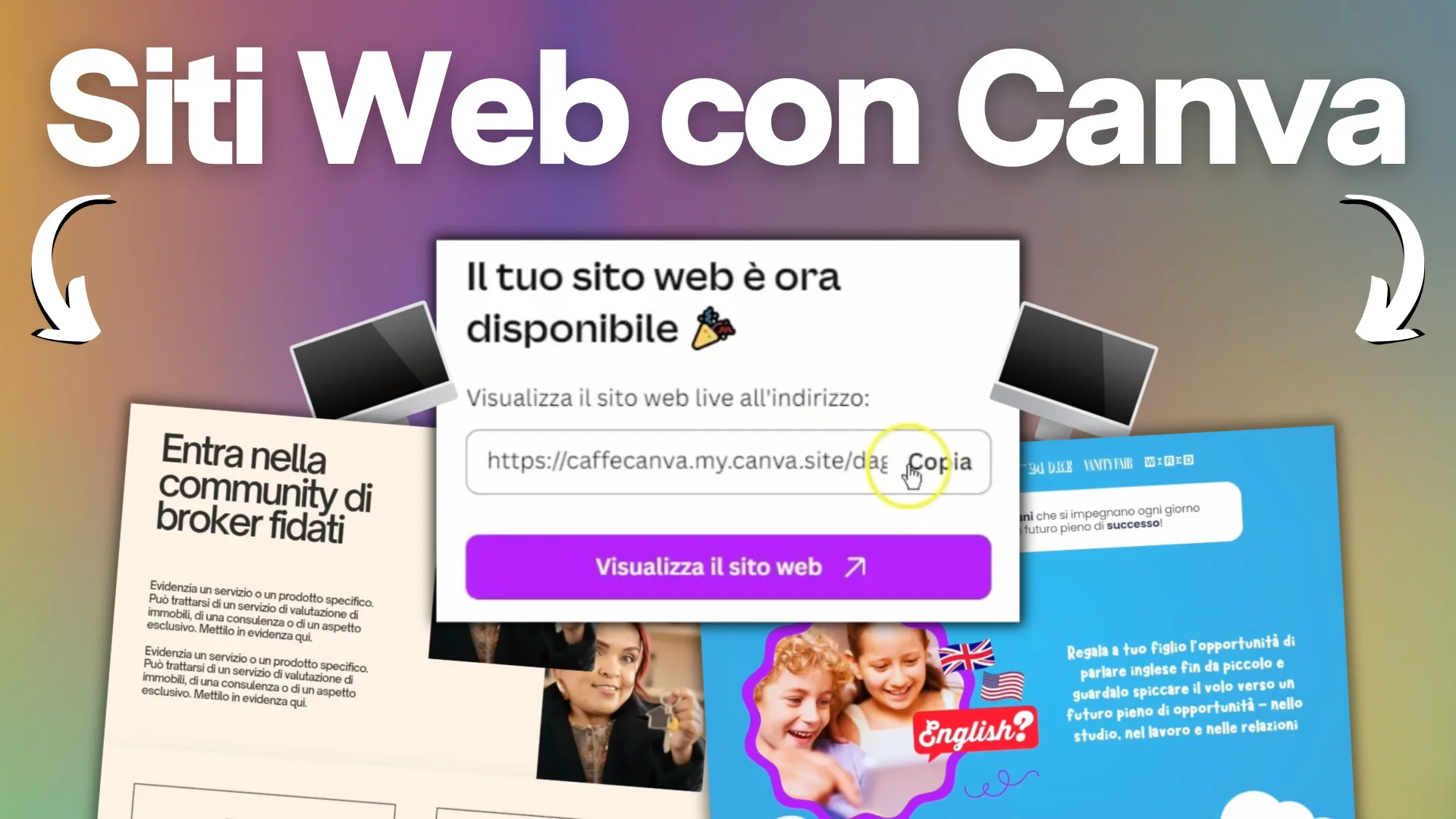 Come creare siti web e landing page con Canva in 5 minuti