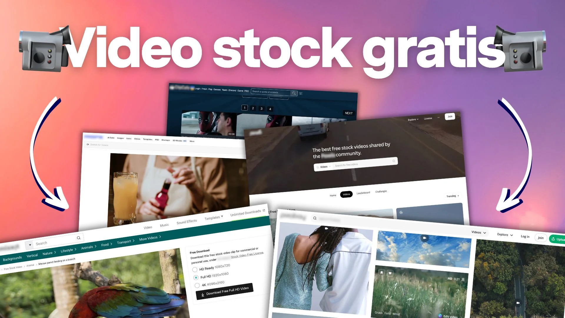 4 strategie per coinvolgere con i B-roll + 7 siti di video stock gratis